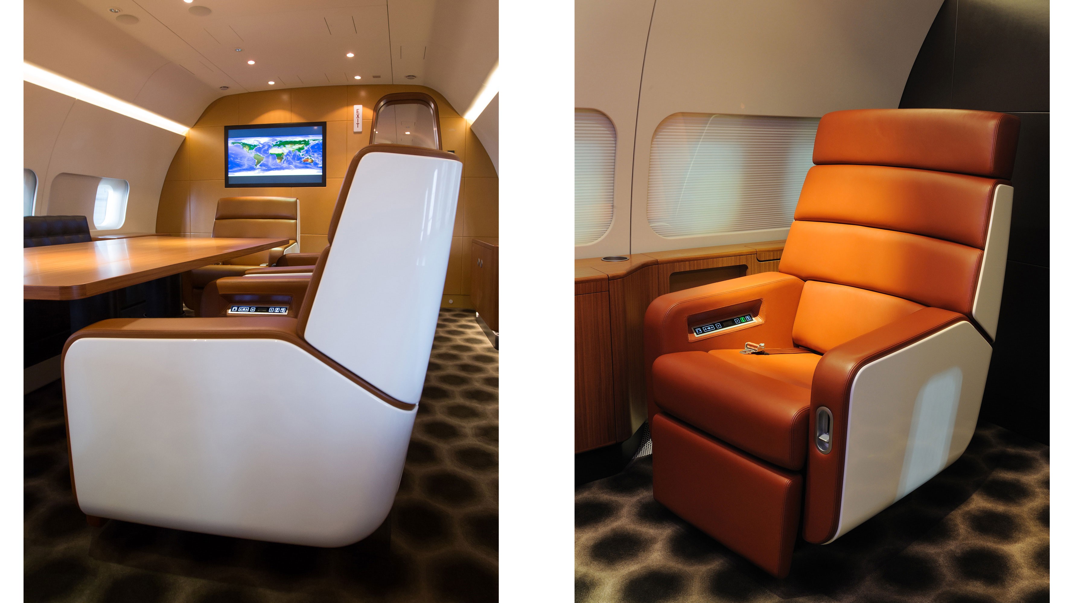BBJ Private Aircraft Interior | Marc Newson Ltd