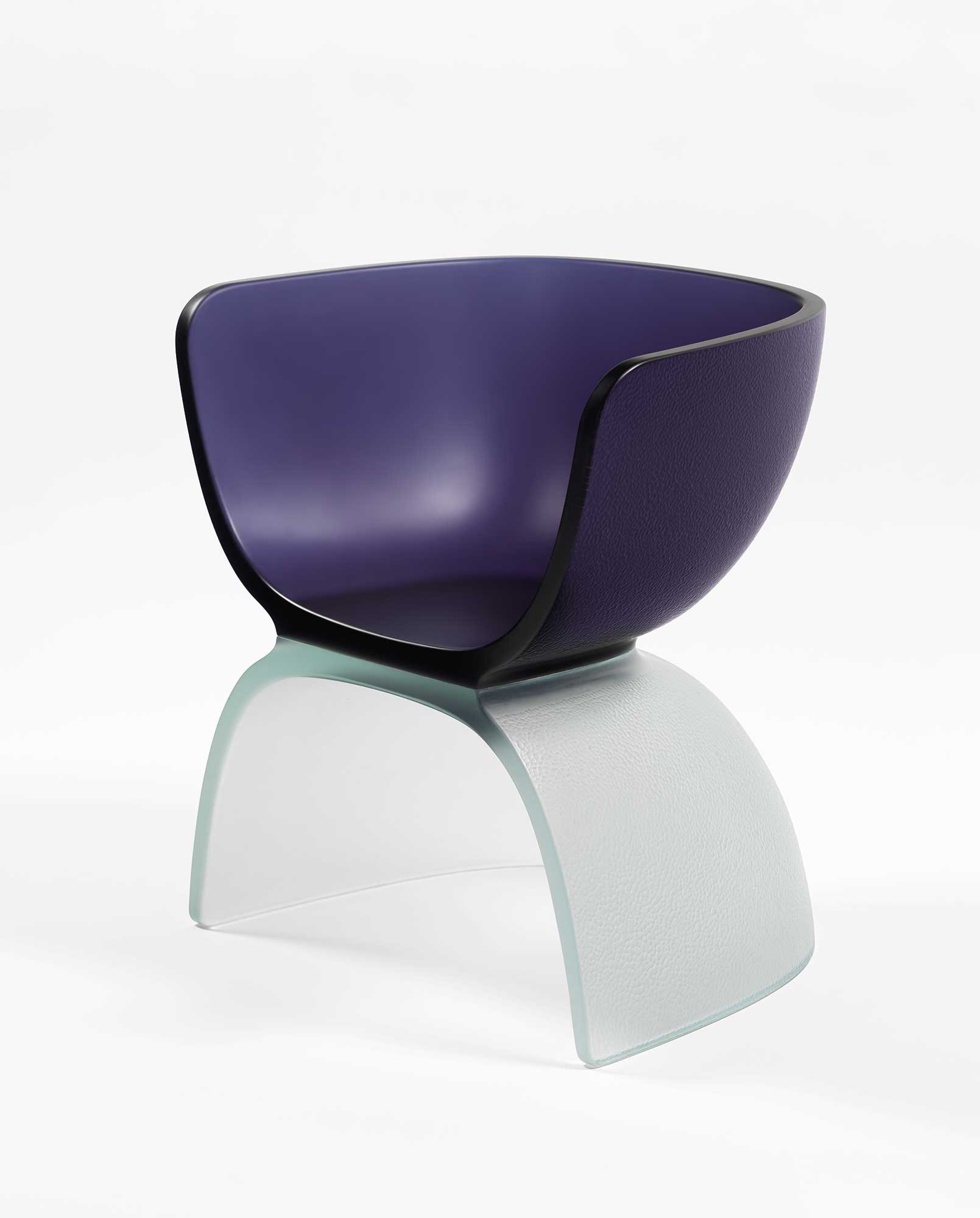Cast Glass Chair | Marc Newson Exhibition | Marc Newson Ltd