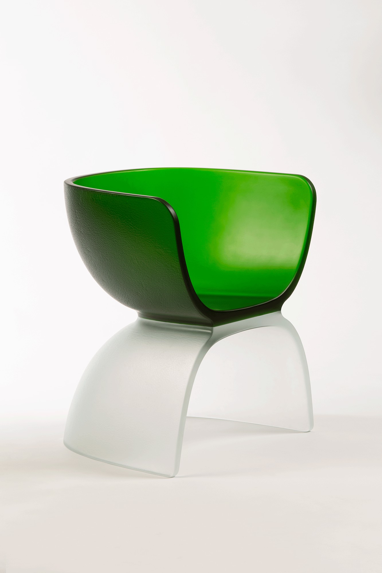 Cast Glass Chair | Marc Newson Exhibition | Marc Newson Ltd