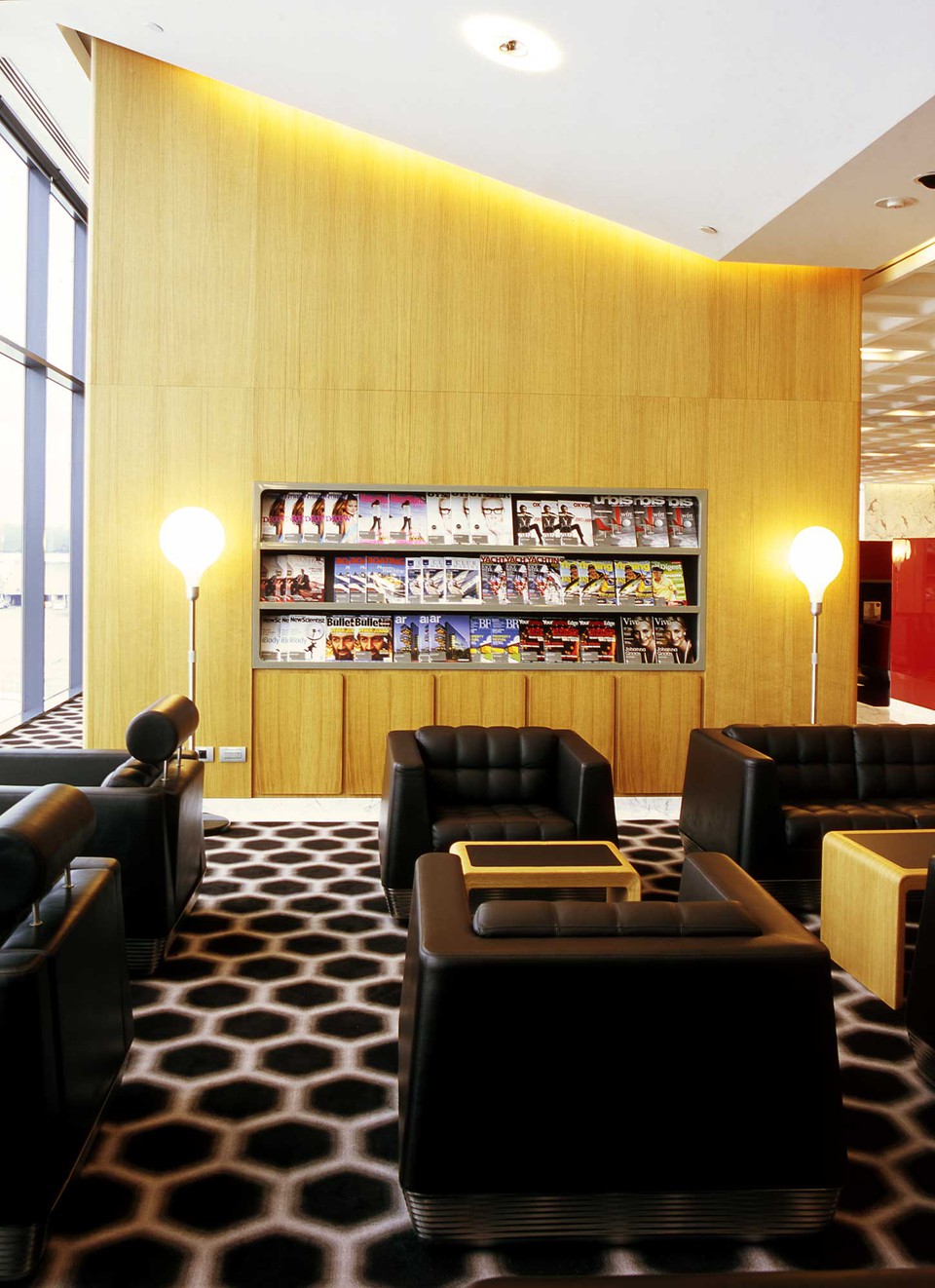 First Class Lounge Melbourne | Marc Newson Ltd