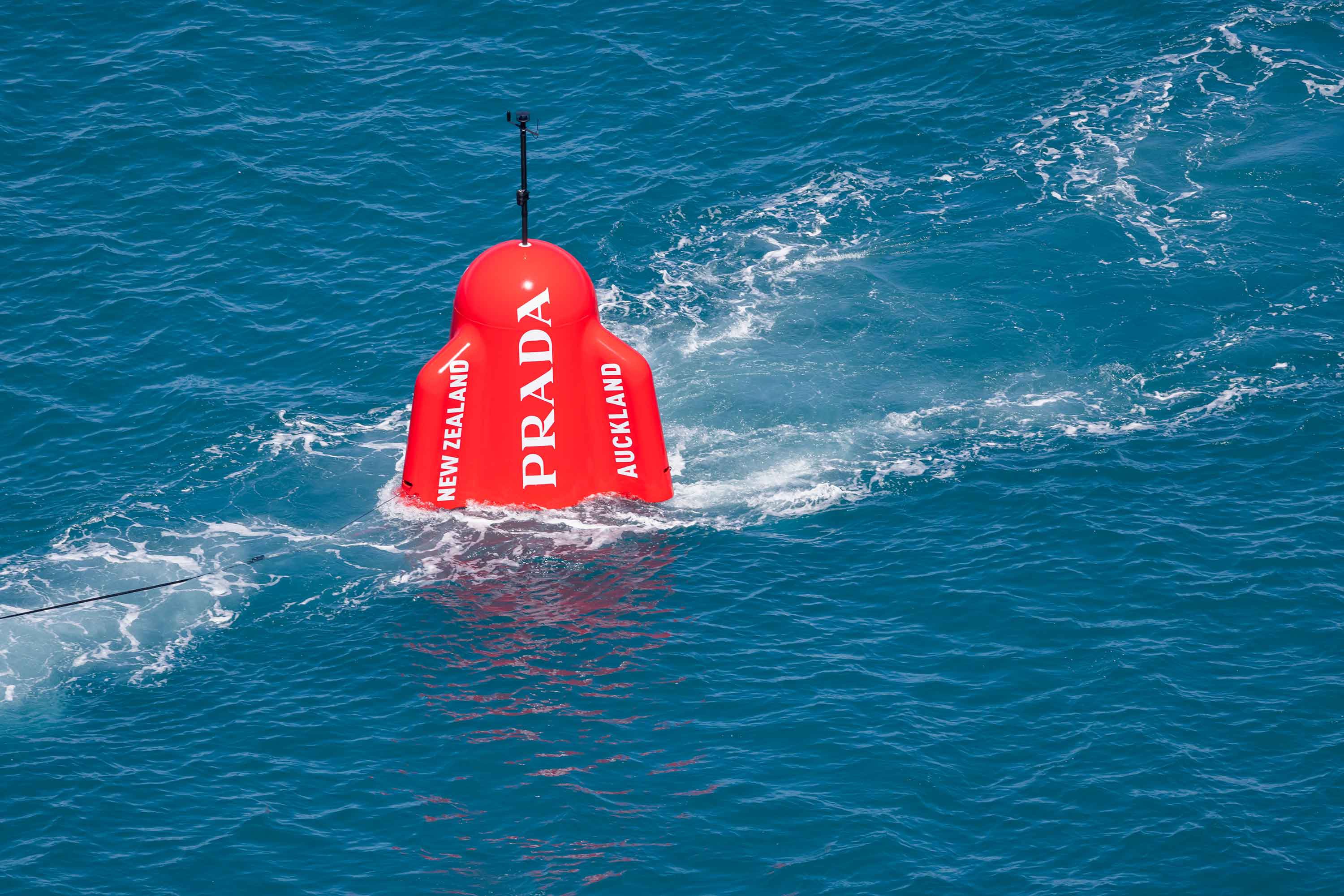 36th America’s Cup - The Prada Cup Trophy, Logos & Buoys | Marc Newson Ltd
