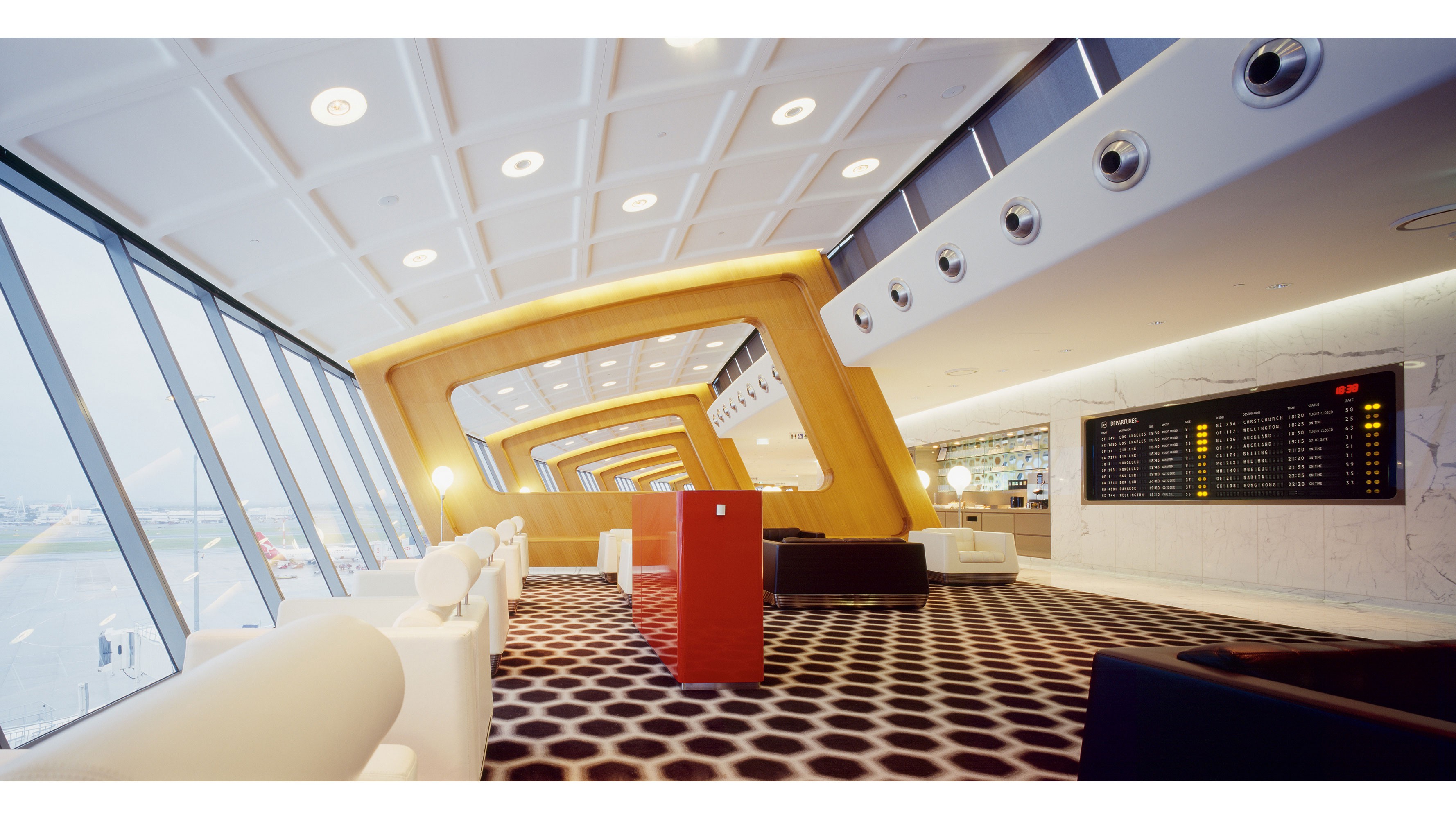 First Class Lounge Sydney | Marc Newson Ltd