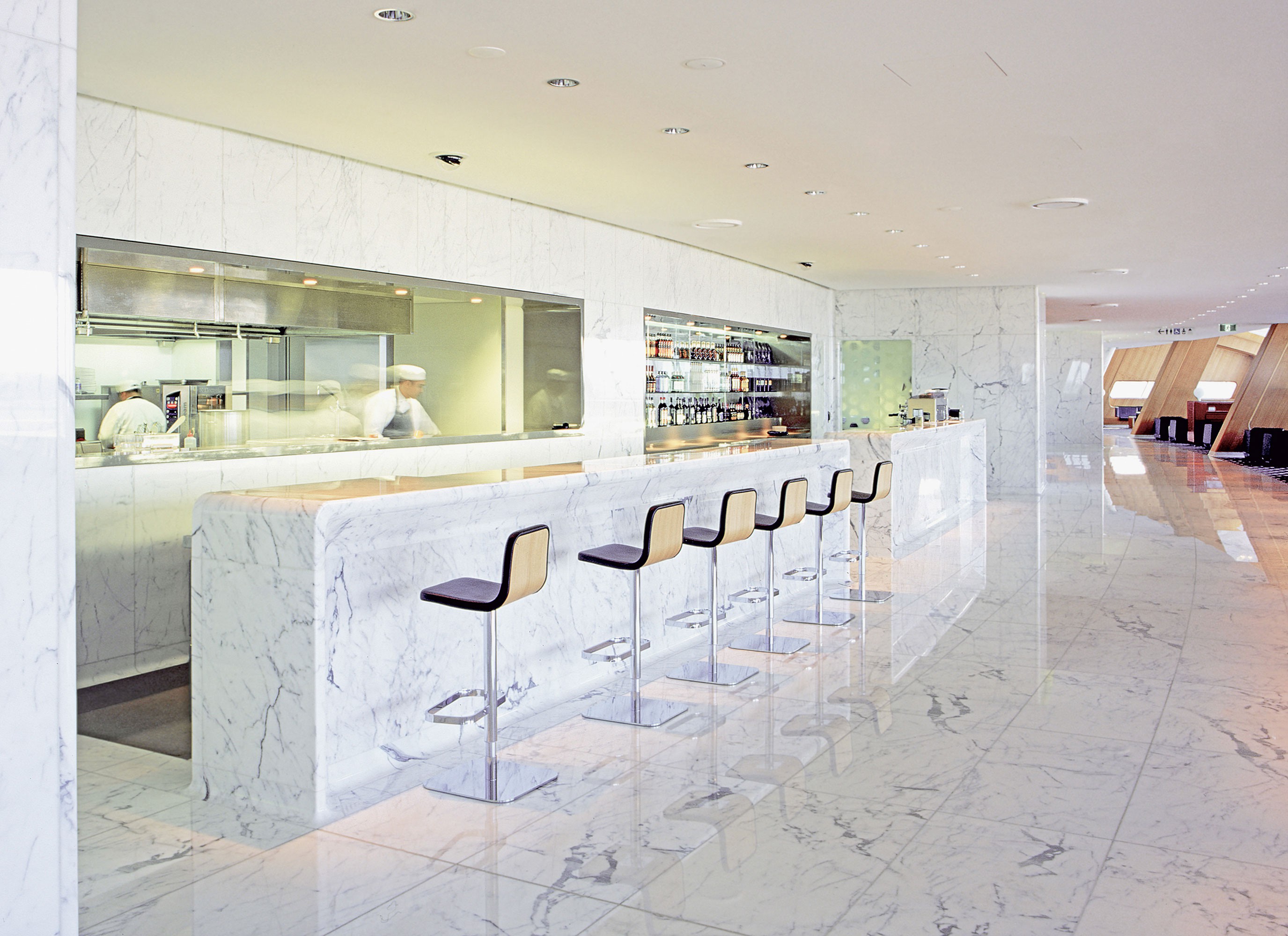 First Class Lounge Sydney | Marc Newson Ltd